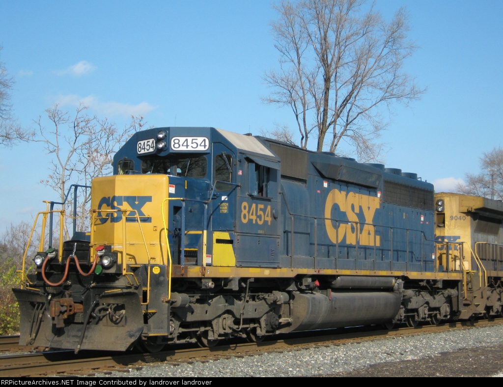 CSXT 8454 Southbound